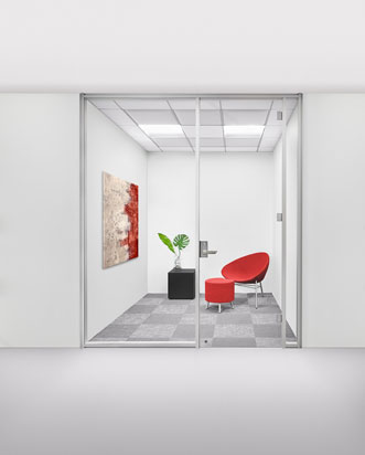 ALUR Glass and Modular Dividing Wall