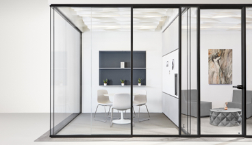 ALUR Glass and Modular Dividing Wall