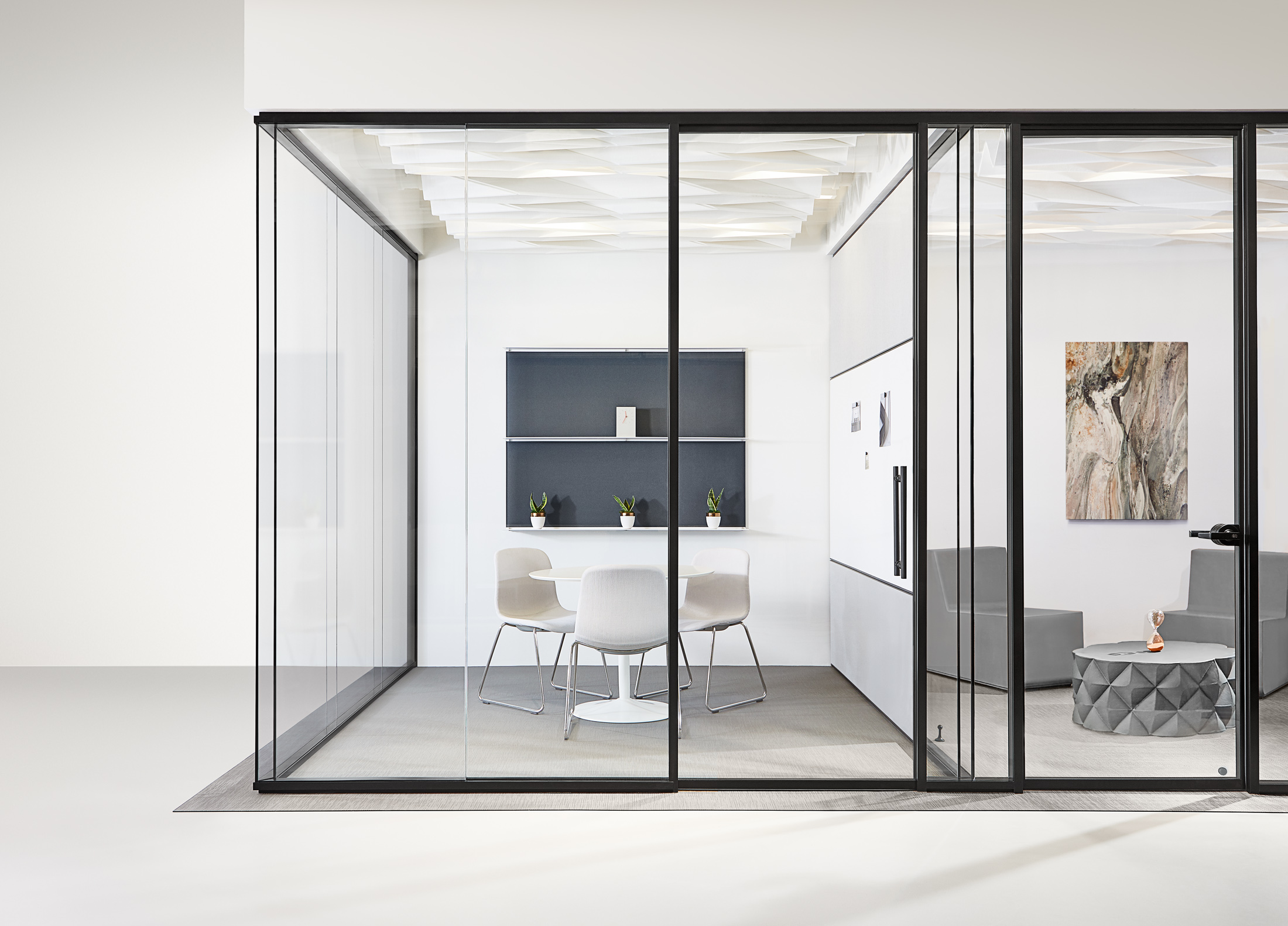 ALUR Glass and Modular Dividing Wall