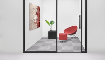 ALUR Glass and Modular Dividing Wall