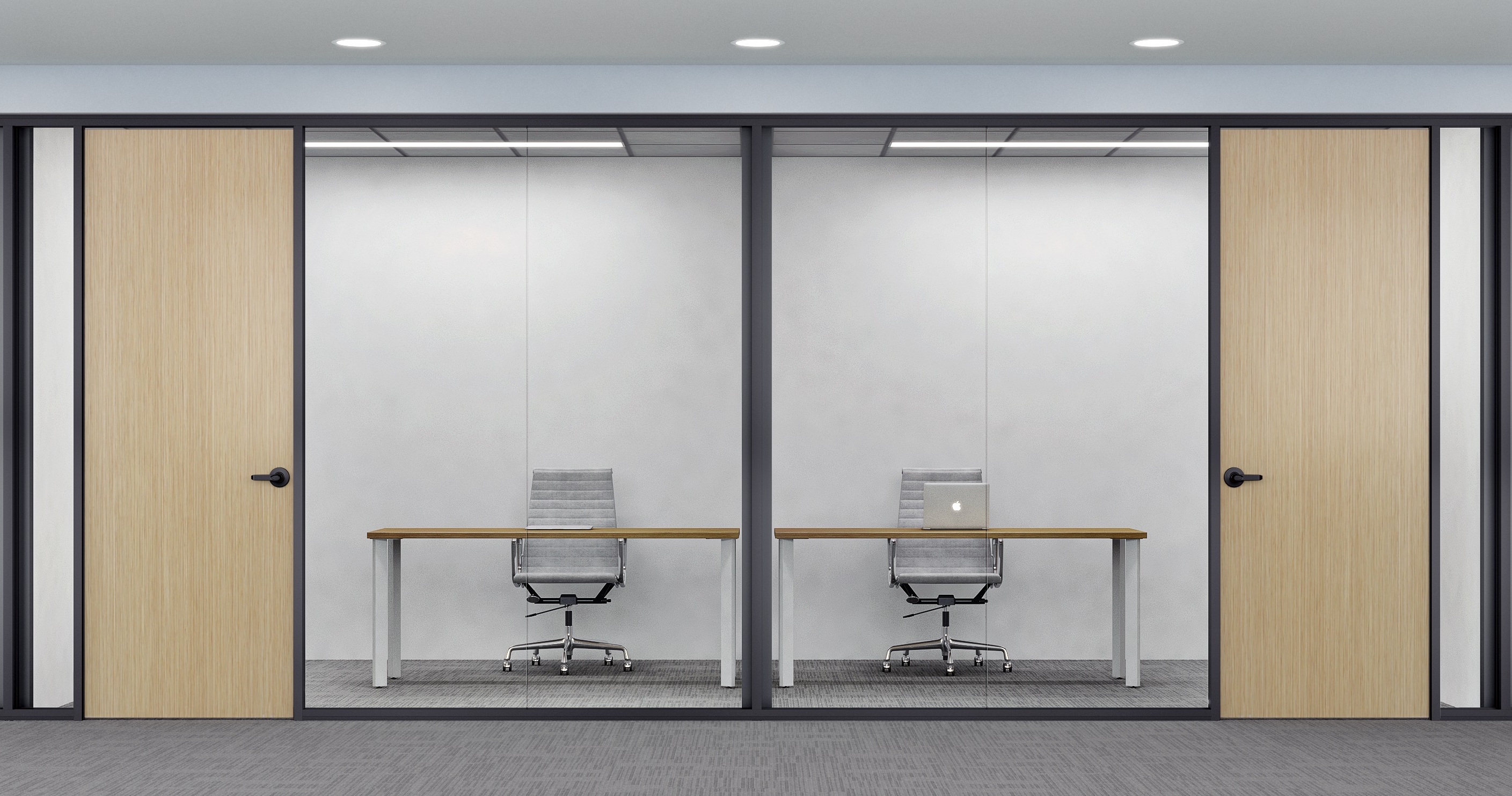 ALUR Glass and Modular Dividing Wall