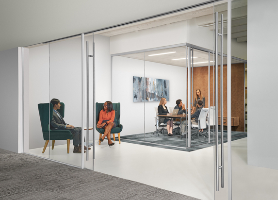 ALUR Glass and Modular Dividing Wall