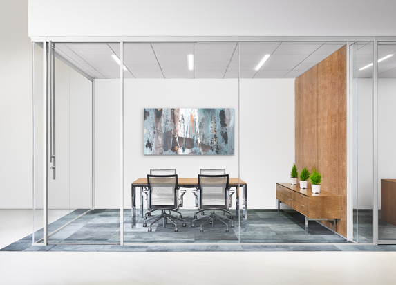 ALUR Glass and Modular Dividing Wall