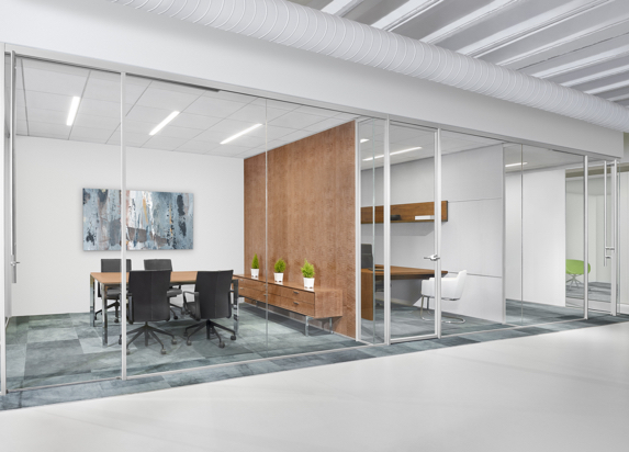 ALUR Glass and Modular Dividing Wall