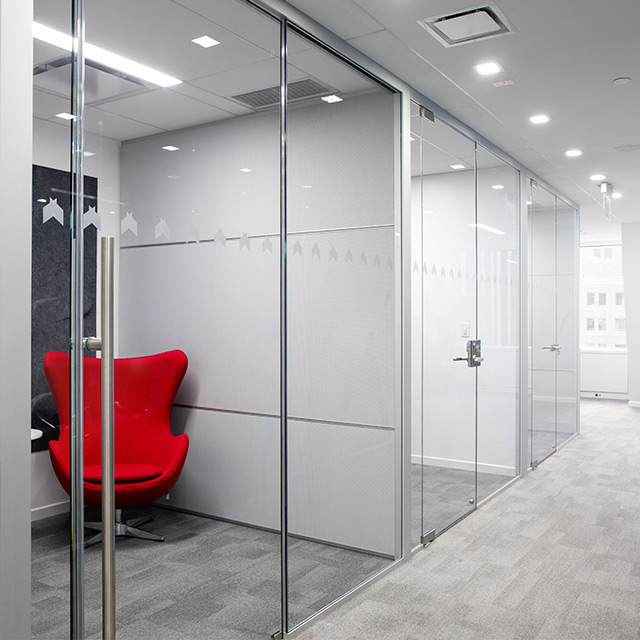 ALUR Glass and Modular Dividing Wall