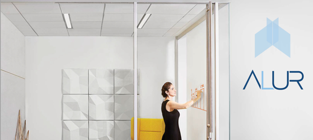 ALUR Glass and Modular Dividing Wall