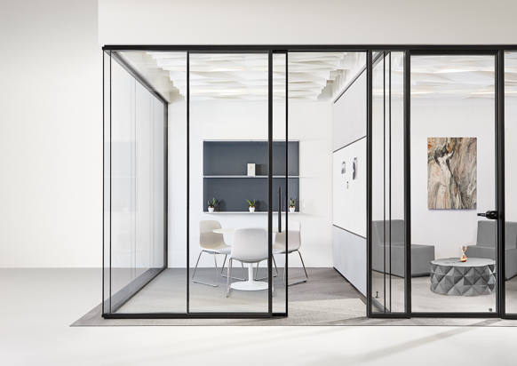 ALUR Glass and Modular Dividing Wall