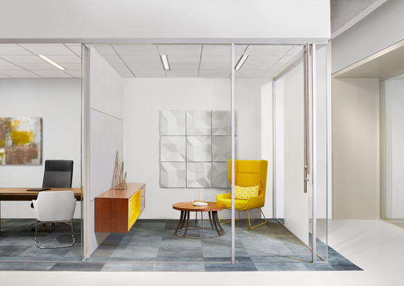 ALUR Glass and Modular Dividing Wall