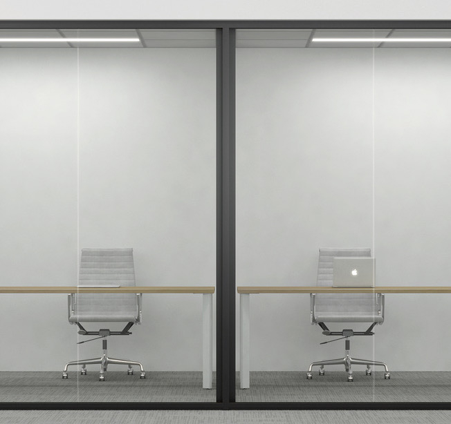 ALUR Glass and Modular Dividing Wall