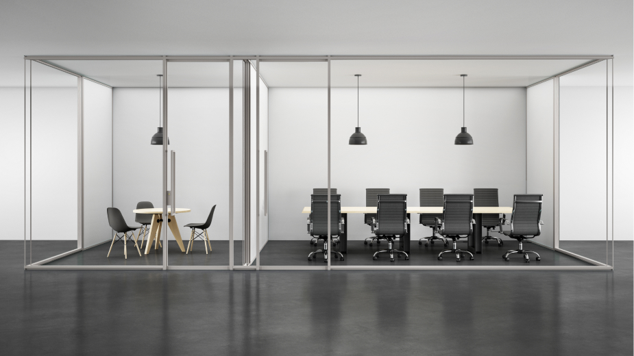 ALUR Glass and Modular Dividing Wall