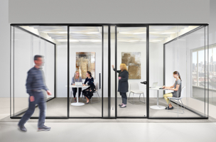 ALUR Glass and Modular Dividing Wall