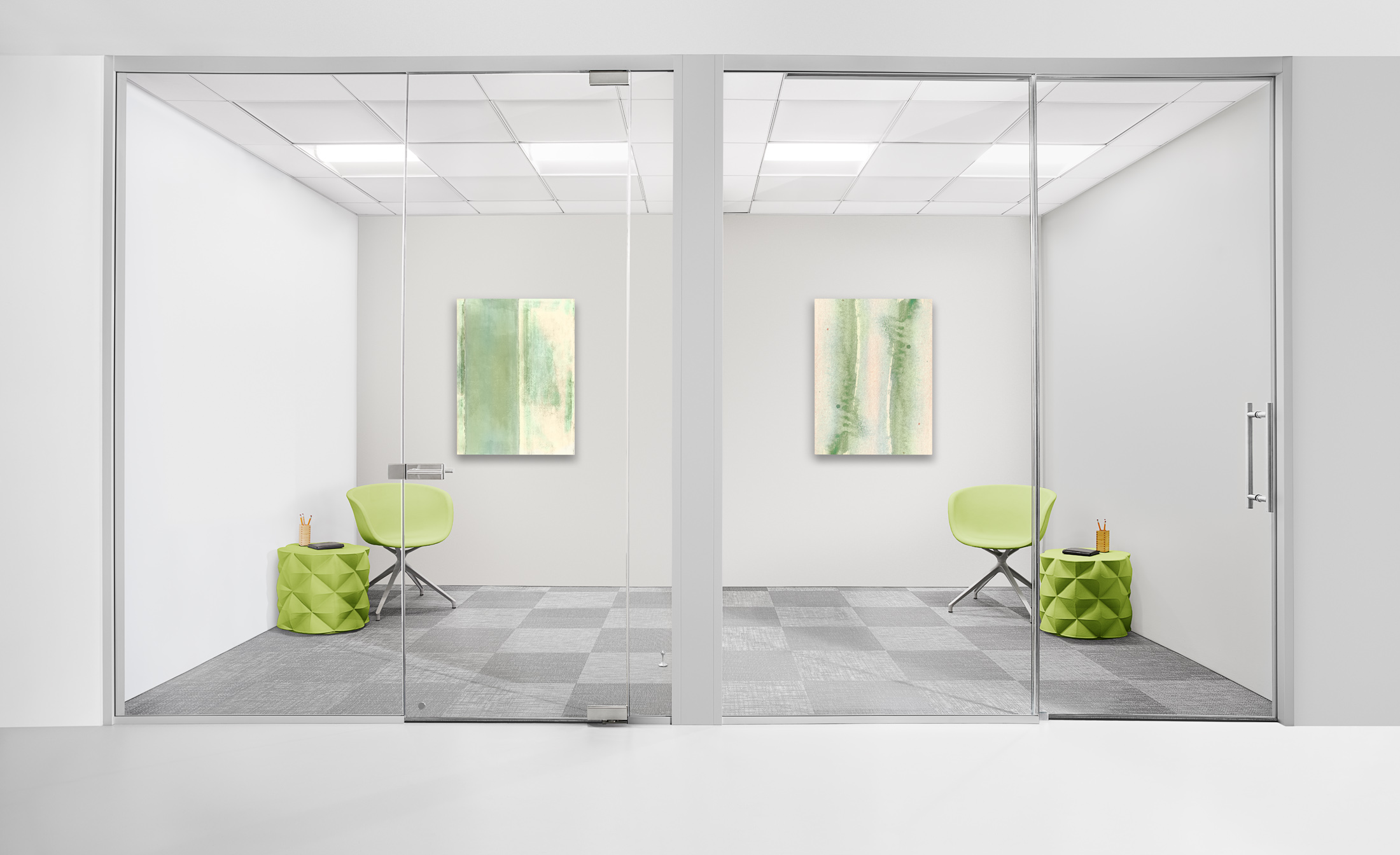 ALUR Glass and Modular Dividing Wall