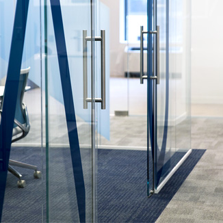 ALUR Glass and Modular Dividing Wall