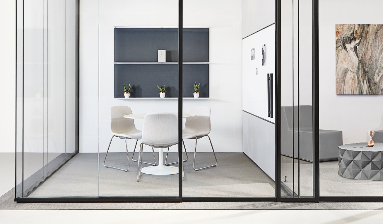 ALUR Glass and Modular Dividing Wall