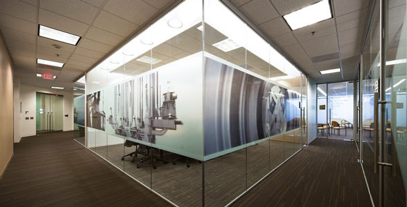 ALUR Glass and Modular Dividing Wall